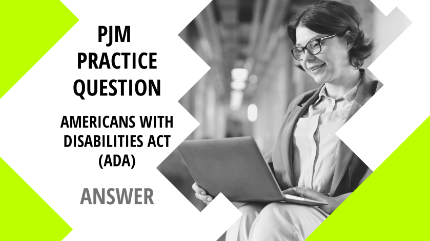 Practice Question: ADA – RMSM Studio